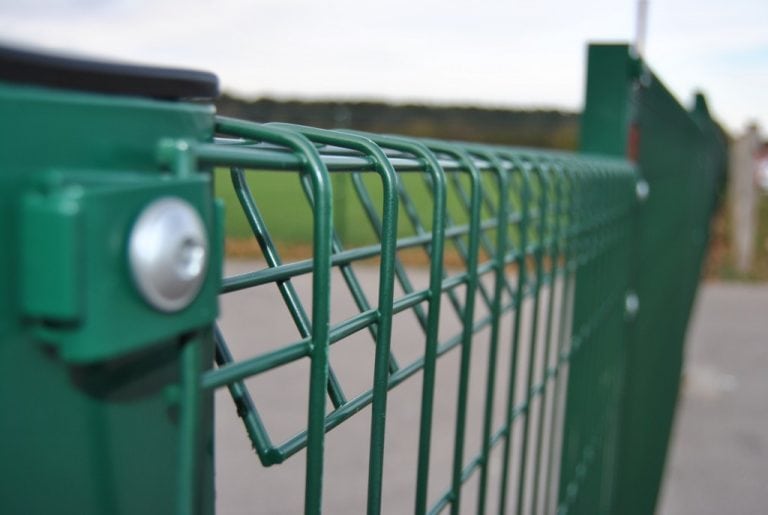 Apollo Rolled Top Mesh Panel | Public Area Fencing | Knight Fencing